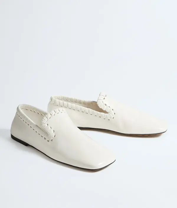 Bottega Veneta Sabato Slipper - Alabaster