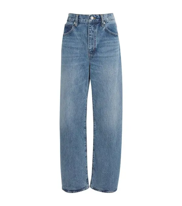 FRAME Bow Barrel Jeans - Blue