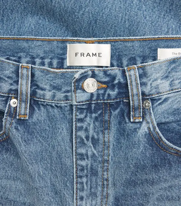 FRAME Bow Barrel Jeans - Blue