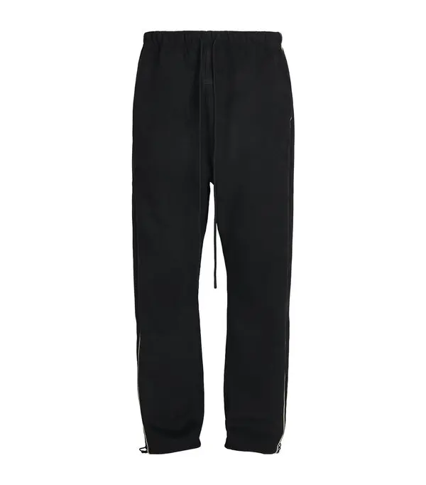 Fear Of God Faux Suede Relaxed Sweatpants - Black