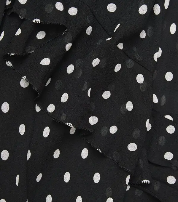SELF-PORTRAIT Polka-dot Maxi Dress