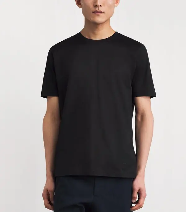 Corneliani Cotton Crew-neck T-shirt