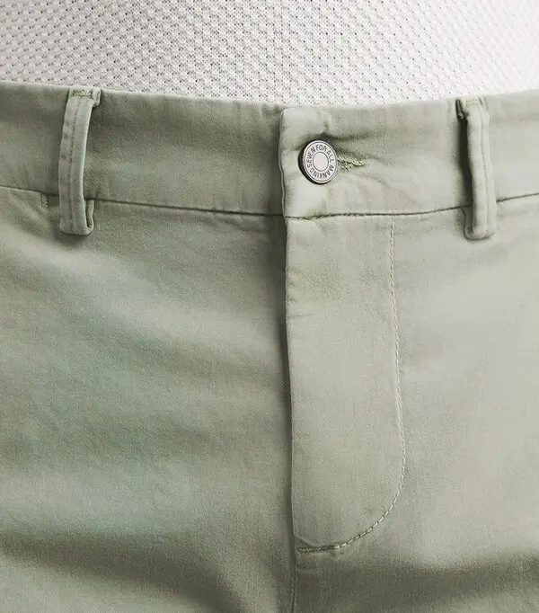 7 For All Mankind Luxe Performance Chino Shorts - Green