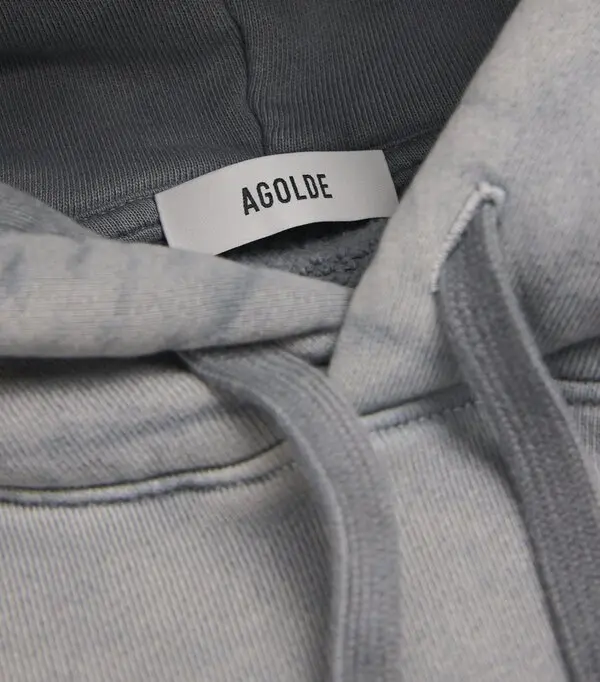 AGOLDE Cotton Salford Hoodie - Grey