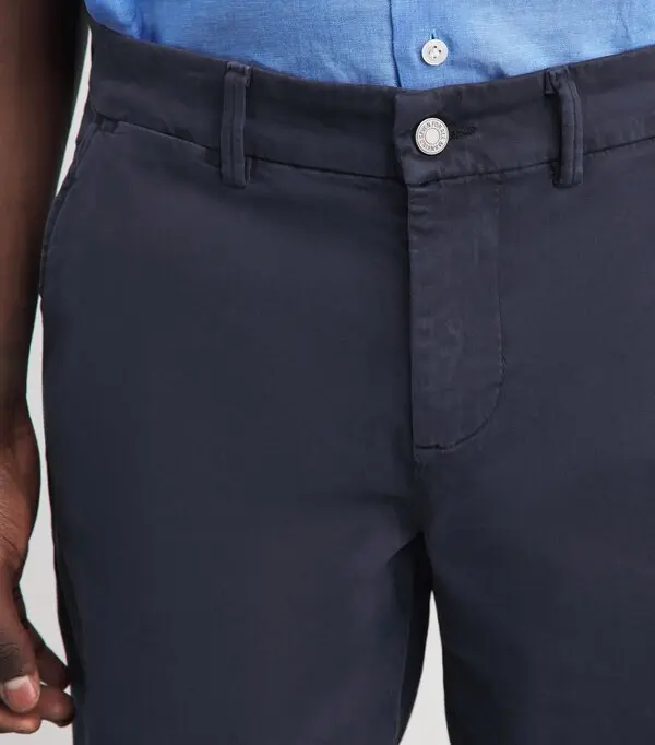 7 For All Mankind Luxe Performance Chino Shorts - Navy
