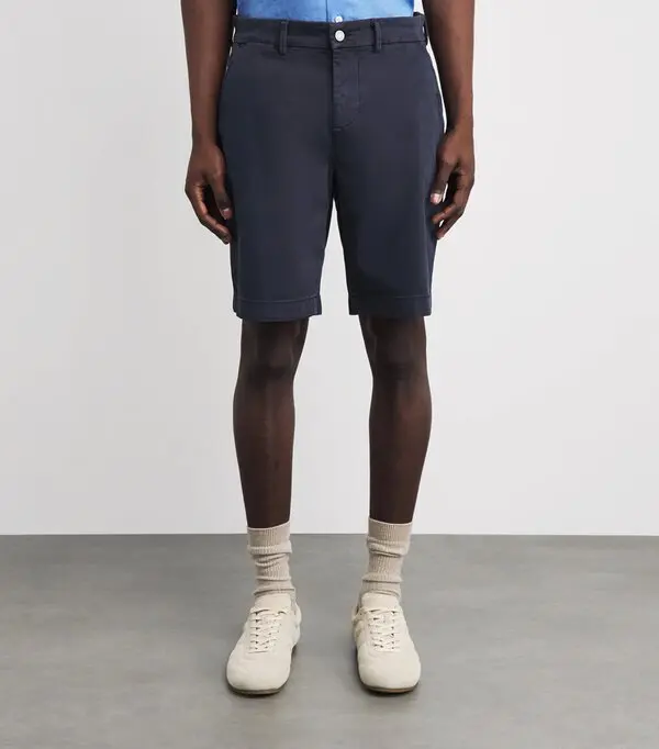 7 For All Mankind Luxe Performance Chino Shorts - Navy