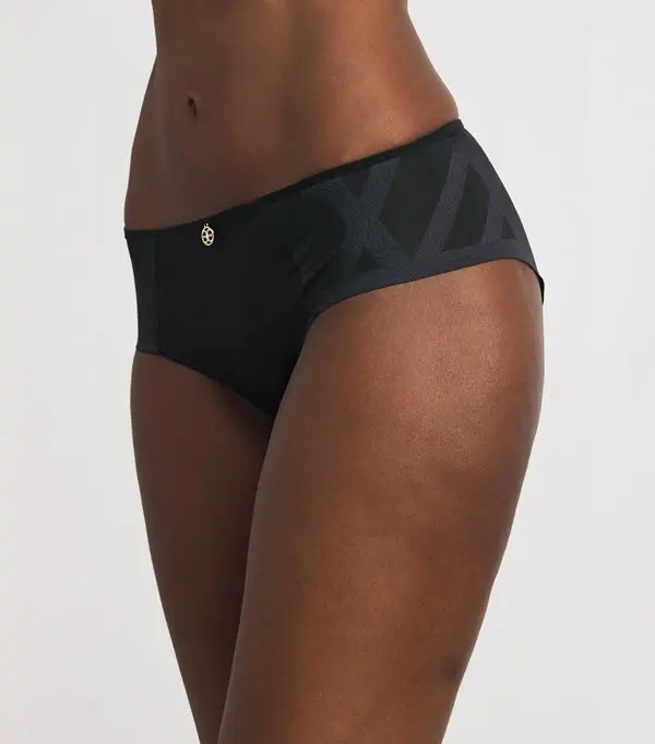 Chantelle Shorty Glaze Briefs - Black