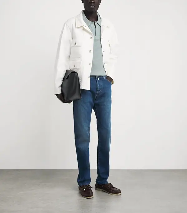 Jacob Cohen Geometric Polo Shirt
