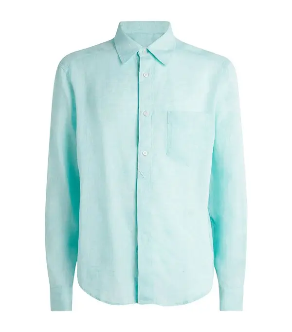 Jacob Cohen Linen Long-sleeve Shirt