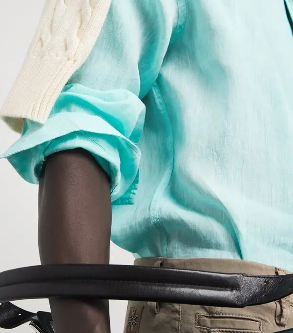 Jacob Cohen Linen Long-sleeve Shirt