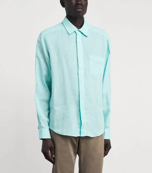 Jacob Cohen Linen Long-sleeve Shirt
