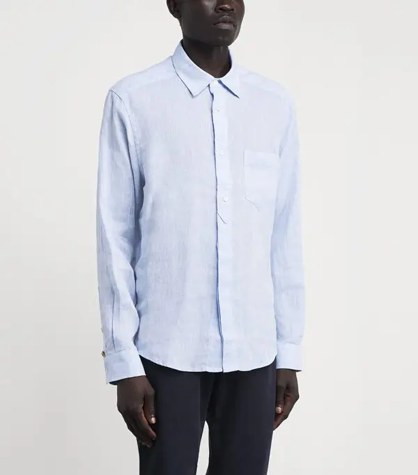 Jacob Cohen Linen Long-sleeve Shirt