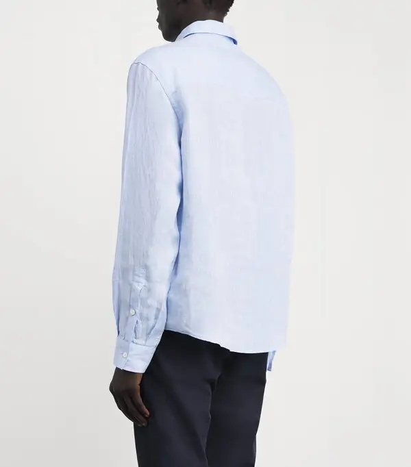 Jacob Cohen Linen Long-sleeve Shirt