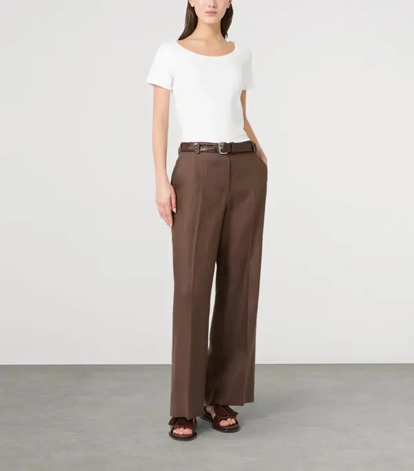 Max Mara Cotton Fitted T-shirt - White