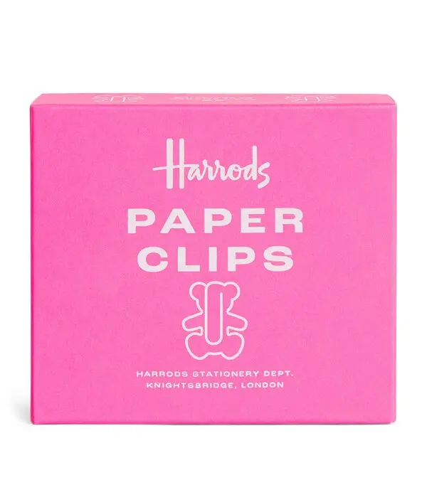 Harrods Logo Paperclips - Red