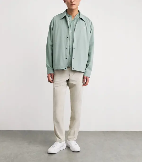 J. Lindeberg Dex Coach Overshirt - Green