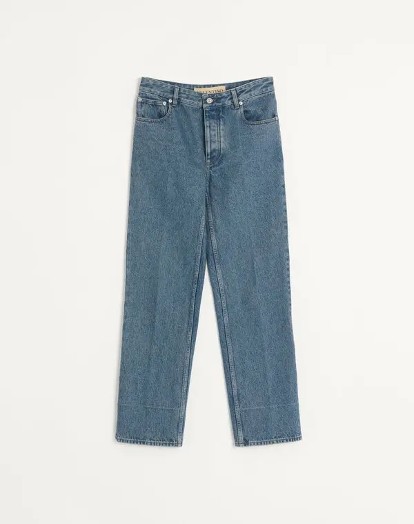 Valentino Garavani Denim Trousers - Blue