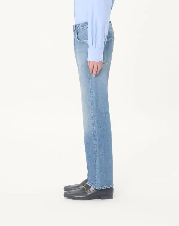 Valentino Garavani Regular Fit Denim Trousers