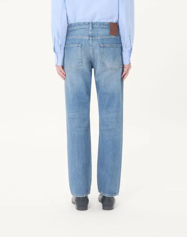 Valentino Garavani Regular Fit Denim Trousers
