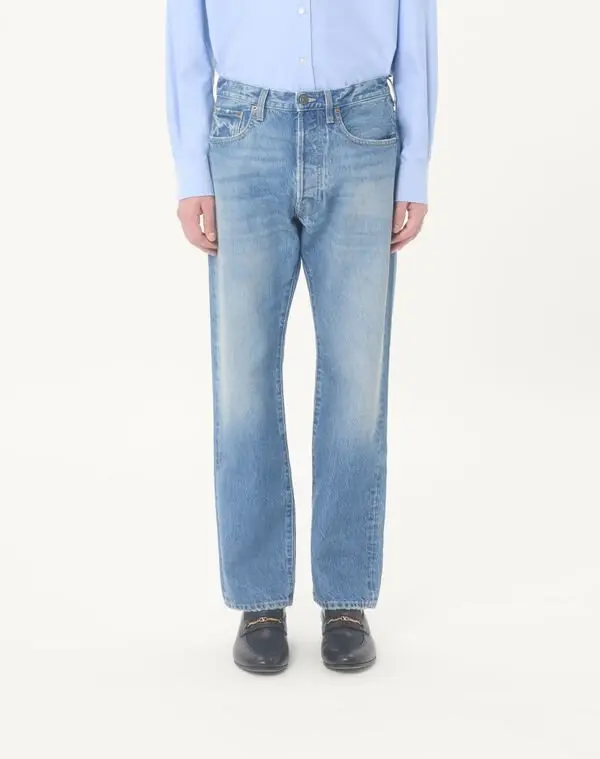 Valentino Garavani Regular Fit Denim Trousers