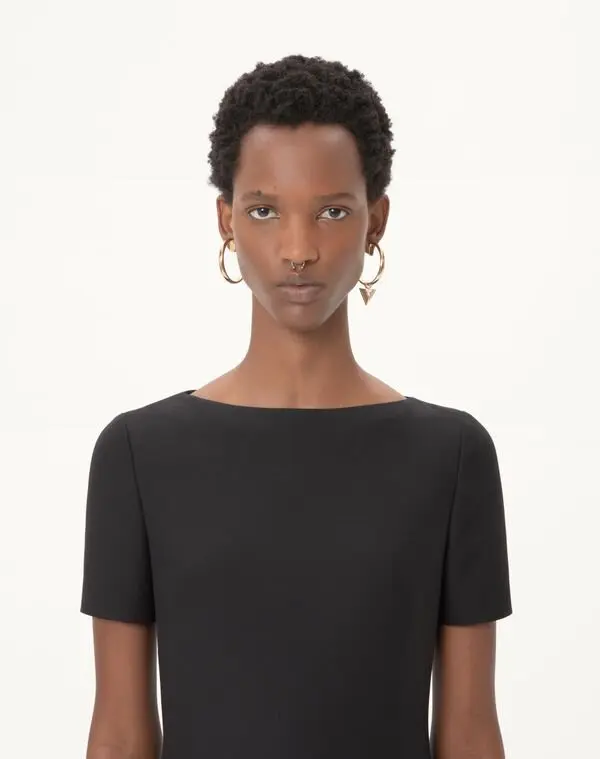 Valentino Garavani Crepe Couture Short Dress