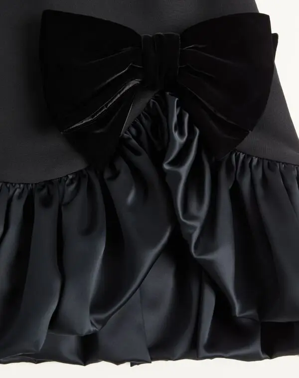 Valentino Garavani Crepe Couture Short Dress