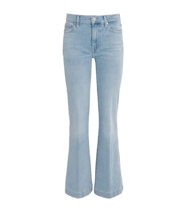 7 For All Mankind Dojo Flared Jeans - Blue