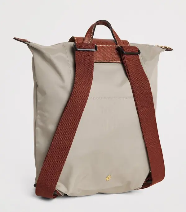 Longchamp Le Pliage Medium Backpack - Grey