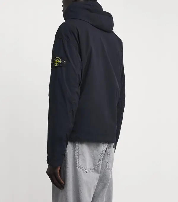 Stone Island Garment-dyed Hooded Jacket