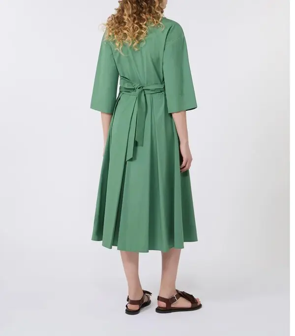 Max Mara Cotton Midi Shirt Dress
