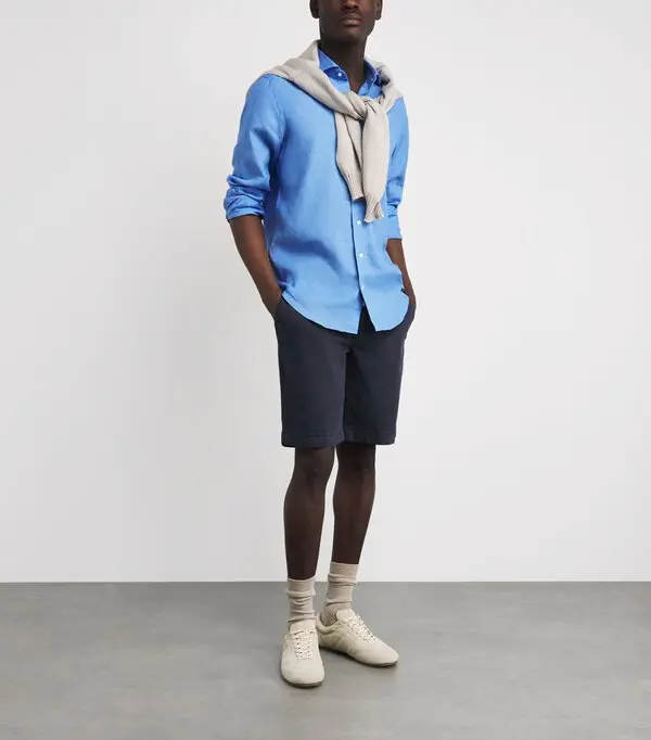 7 For All Mankind Luxe Performance Chino Shorts - Navy