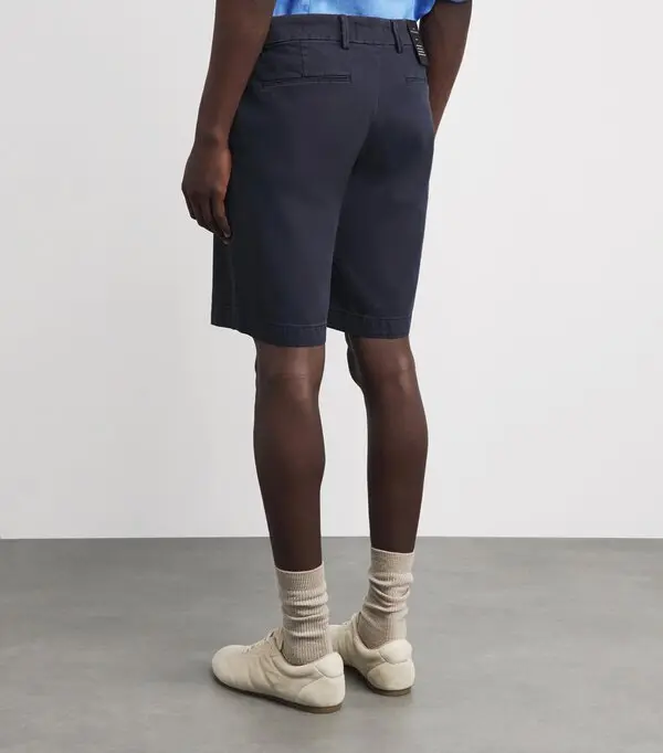 7 For All Mankind Luxe Performance Chino Shorts - Navy