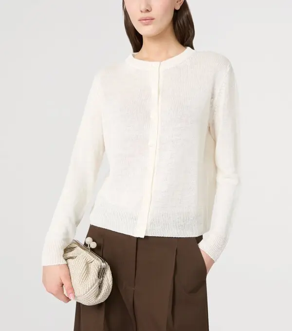 Max Mara Linen Cardigan