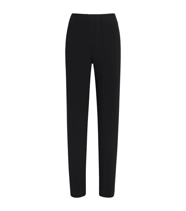 Eterne Cotton-modal Ribbed Sweatpants