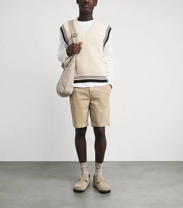 7 For All Mankind Chino Shorts - Beige