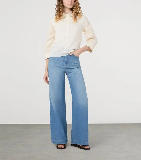 Max Mara Linen Stripe Shirt