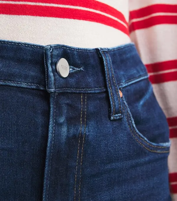 Paige Marlow Skimmer Flared Jeans - Blue