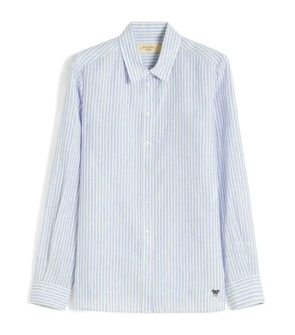 Max Mara Linen Stripe Shirt