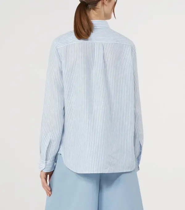 Max Mara Linen Stripe Shirt