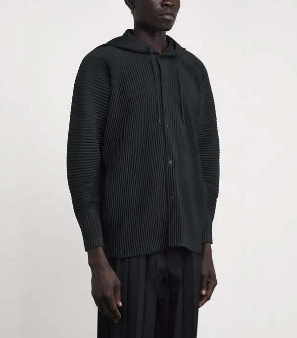 Issey Miyake Pleated Hoodie