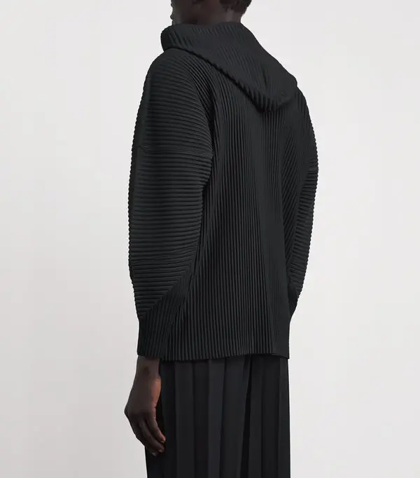 Issey Miyake Pleated Hoodie