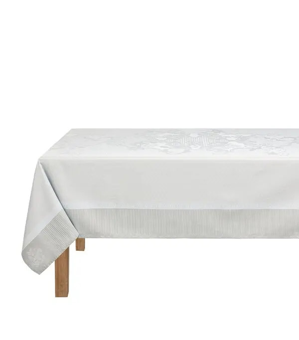 LE JACQUARD FRANÇAIS Coated Cotton Promenade Impériale Tablecloth - Grey