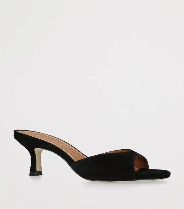 Staud Suede Brigitte Mules