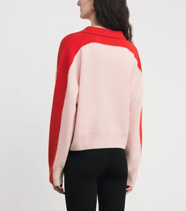 Soft Goat Cashmere Polo-neck Sweater