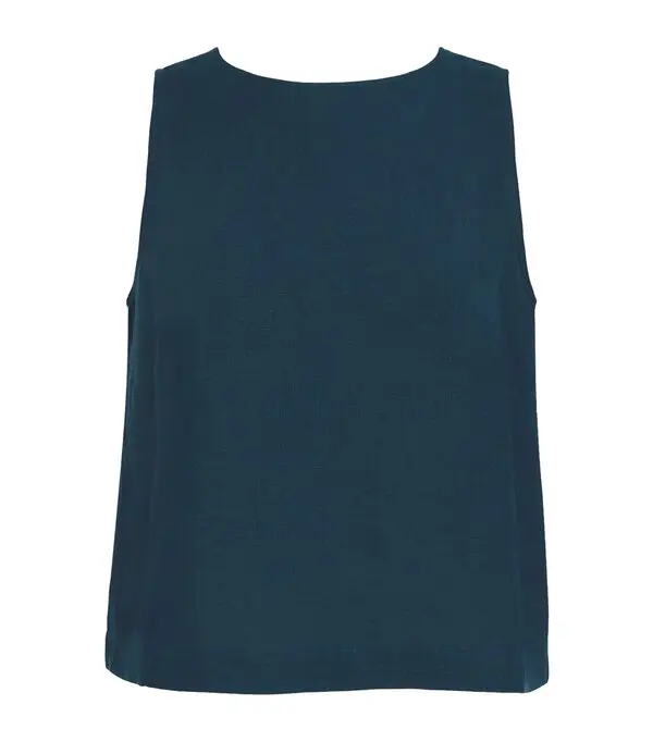 ERES Ravie Linen Sleeveless Blouse