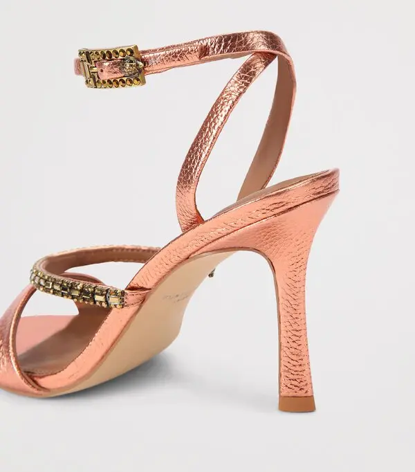 Kurt Geiger Leather Embellished Sandals