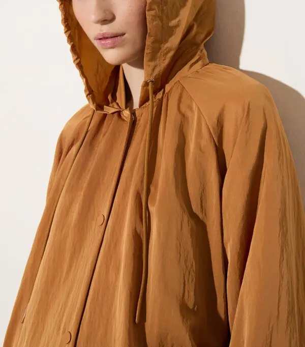 Max & Co. Hooded Longline Raincoat