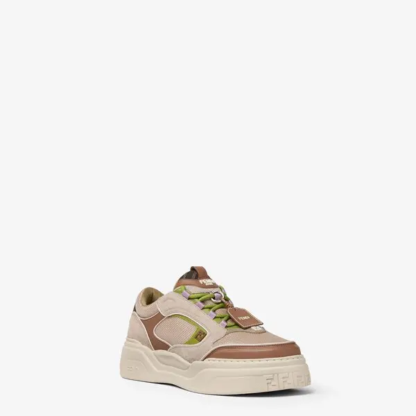 Fendi Force Lace-up Low-top Trainers