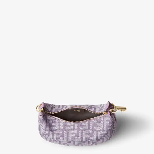Fendi Fendigraphy Mini Hobo Bag - Purple