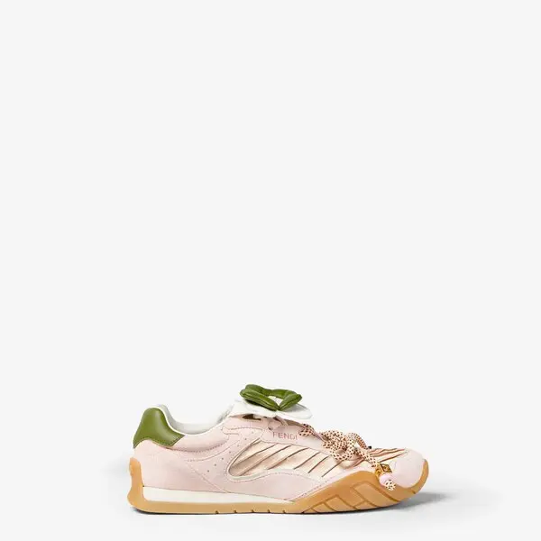 Fendi Wave Pulse Low-top Sneakers - Pink